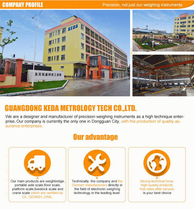 3x18m SCS-100T heavy duty electronic vehicle weighing bridge with system