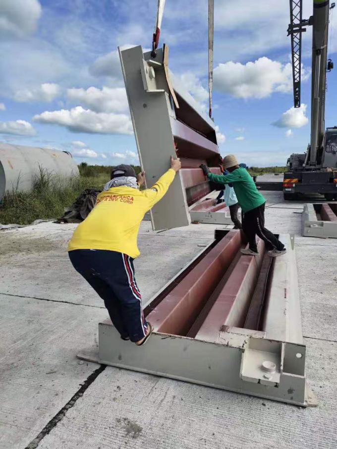 Computerized Weighbridge Truck Scale 60 Ton Electronic Customized Size