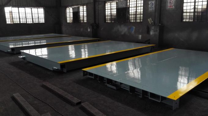 U Beam Structure Steel Truck Load Scales LED Display 150% Overload 10 ...