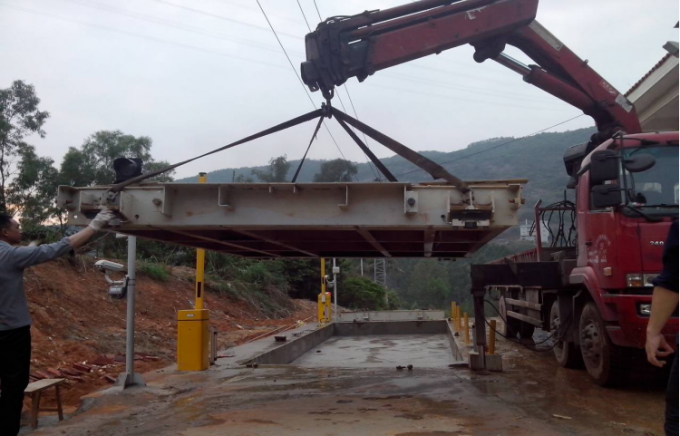 10mm Thickness Vehicle Weight Scales , Truck Weight Machine U Shaped Beam