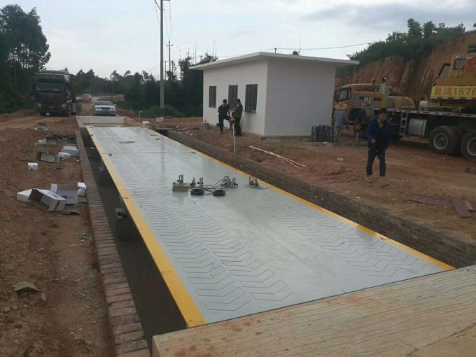 150 Ton Steel Heavy Duty Weighbridge With LED Display Indicator
